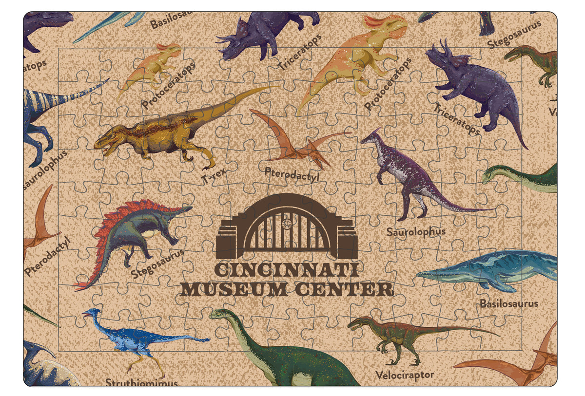UNION TERMINAL DINO 100 PC PUZZLE – shopcincymuseum